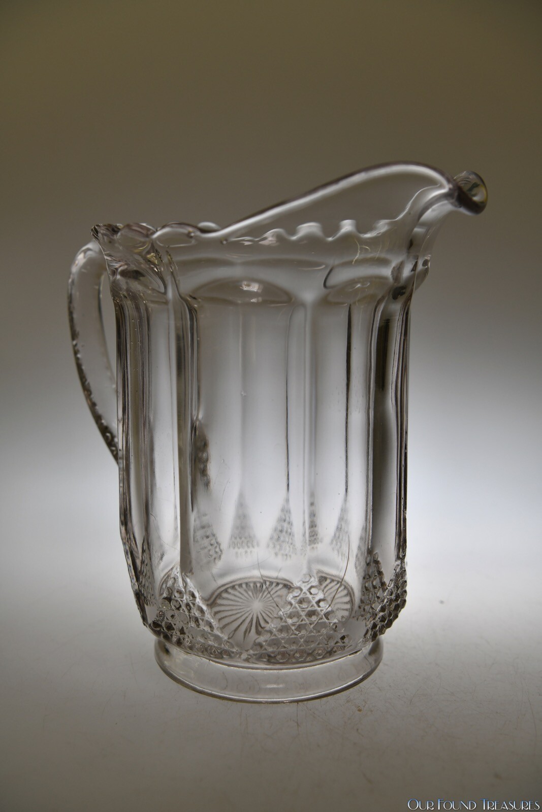 EAPG c 1902 ROYAL by National Glass Co COLORLESS Water Pitcher | eBay