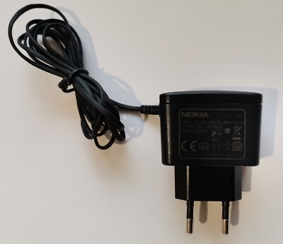 Genuine Nokia (AC-3E) 5V 350mA Charger EU Plug Power Supply | eBay