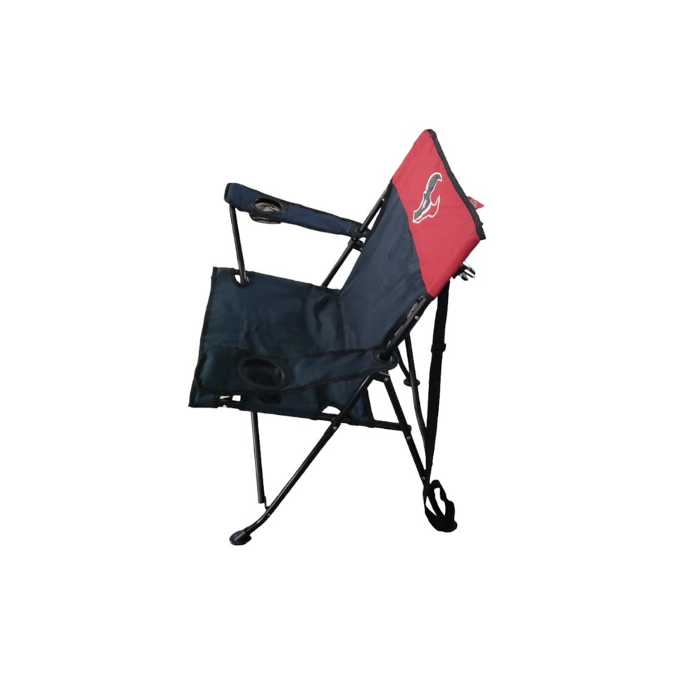 Houston Texans NFL Rawlings Game Day Elite Foldable Tailgate Chair Blue ...