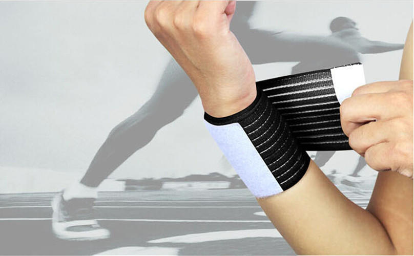 Adjustable Elasticated Compression Bandage Wrap Knee Ankle Wrist Elbow ...