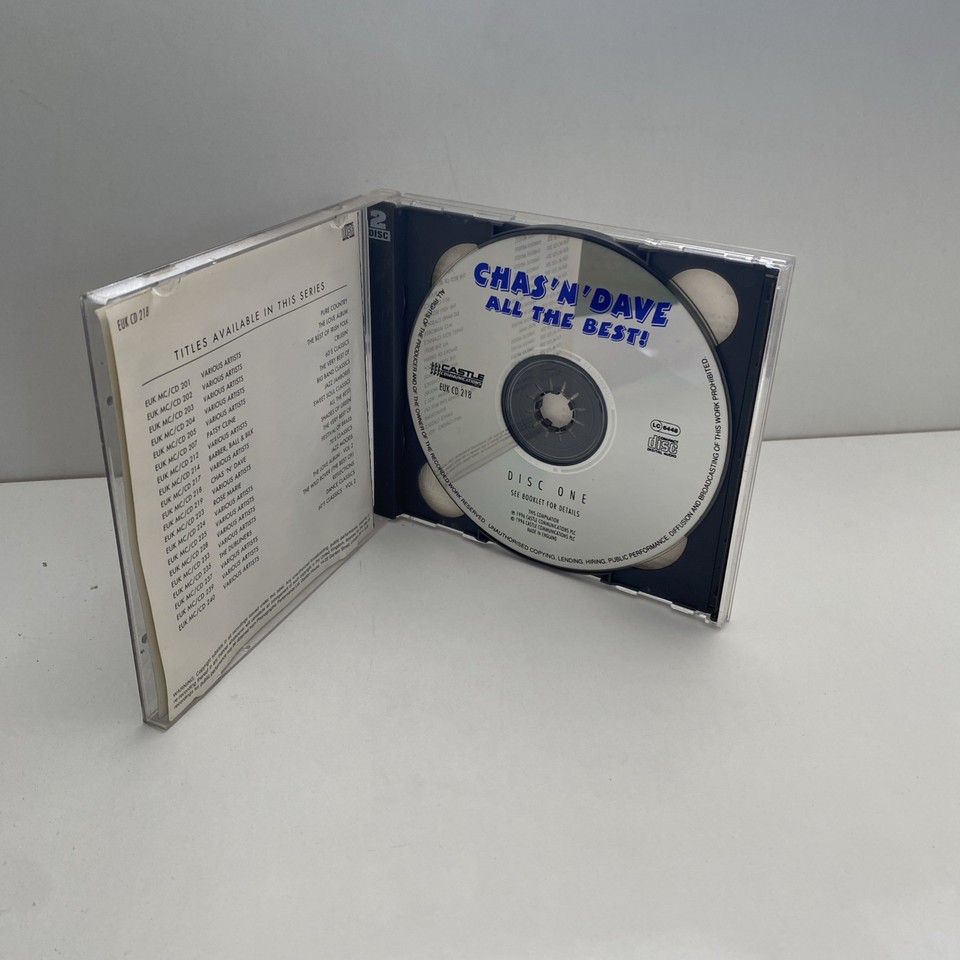 Chas' N' Dave - Chas' N' Dave All The Best - 2 CDs set 5016073121820 ...