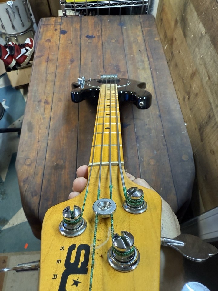 Sterling by Music Man SUB Series StingRay 4-String Bass Guitar Black ...