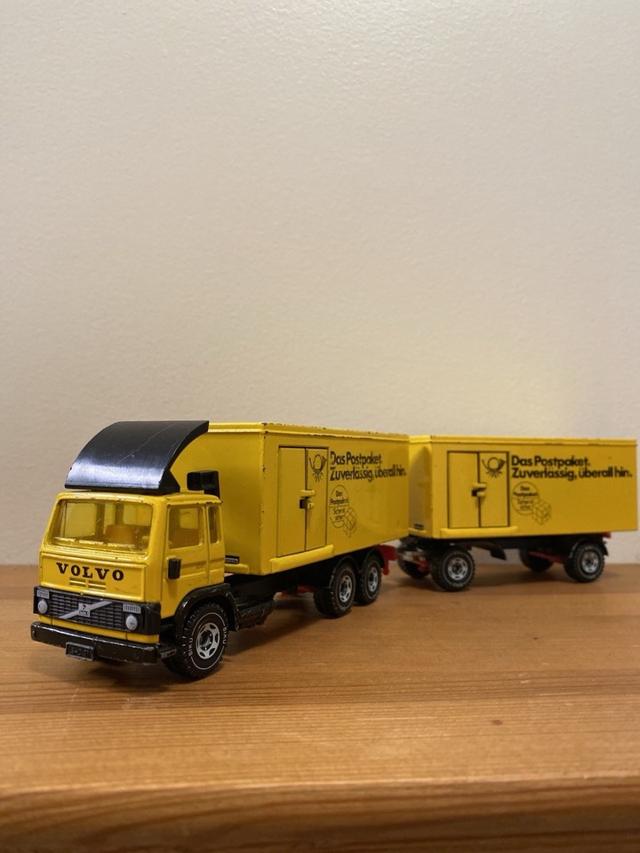 Siku Volvo F12 Turbo 6 Truck and Trailer 1/55 Scale Model | eBay UK
