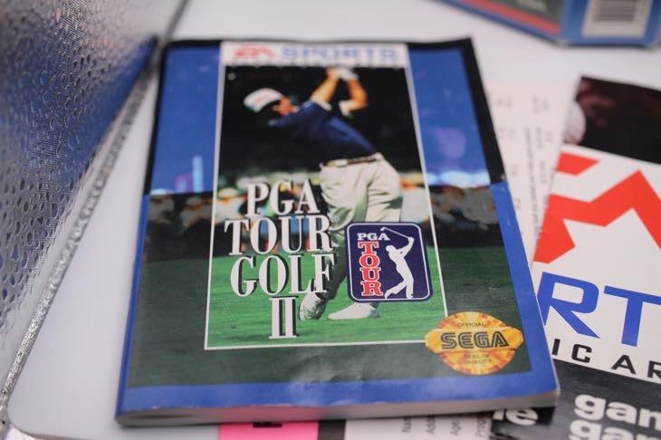 GOOD PGA Tour Golf II (Sega Genesis, 1992) CIB Complete Box Manual ...
