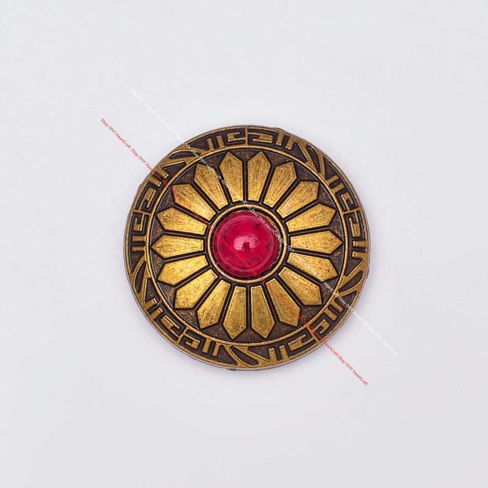 10X Brass Sun Flower Leathercraft Turquoise Concho Snap Button ...