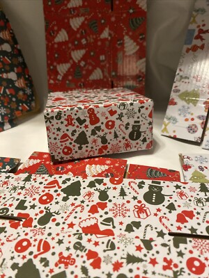 15 Christmas Gift Box’s 4x4 And 4Inch Tall | eBay