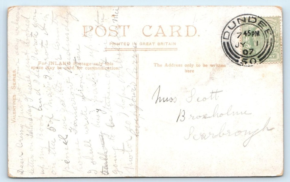 In the Balgay Park DUNDEE SCOTLAND UK 1907 Postcard | eBay