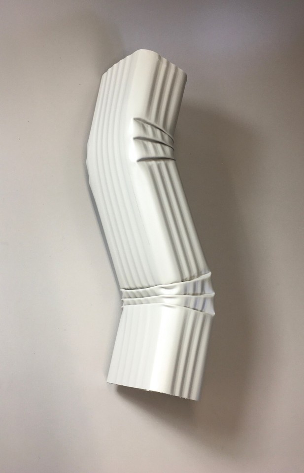 Downspout Leader Gutter OFFSET 2x3 Aluminum [Offset=3"/A-Style] 8 COLOR ...