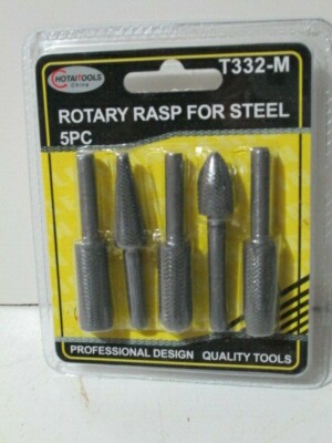 Steel Rotary Rasp set 5 pcs | eBay Australia