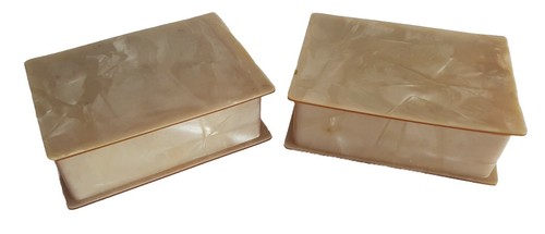 Two Vintage Celluloid Plastic Boxes | eBay