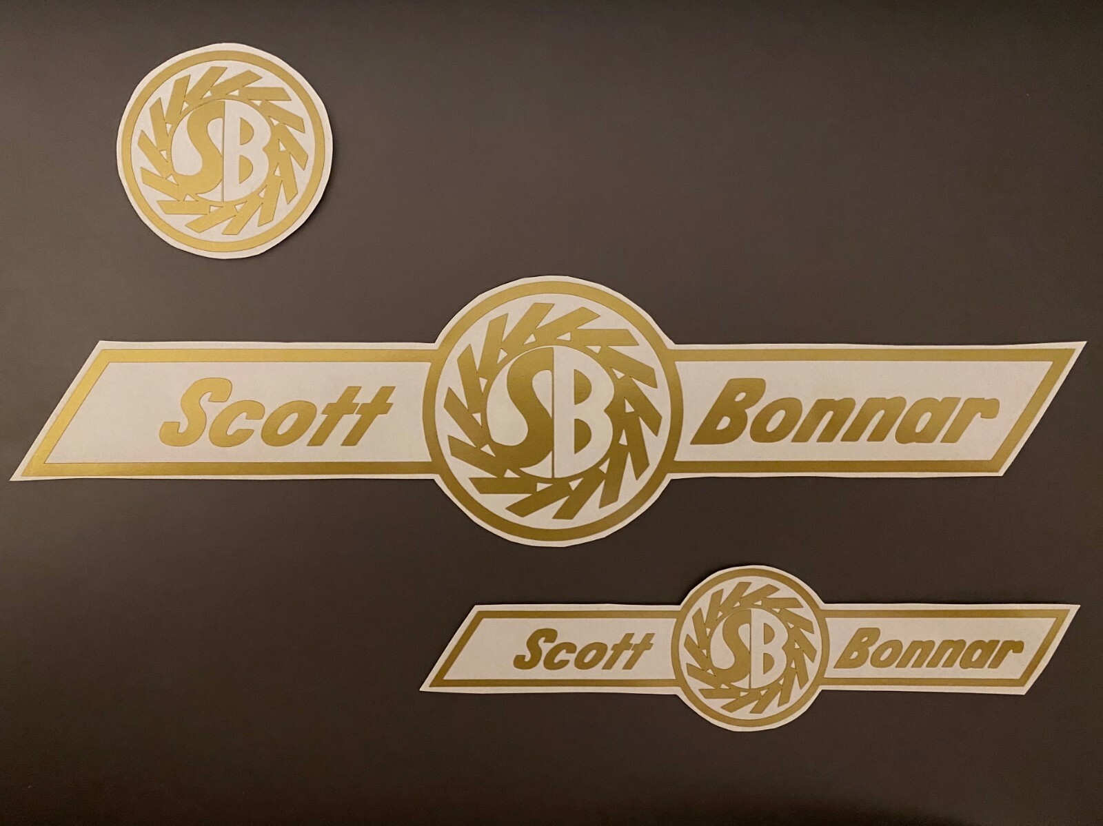 Scott Bonnar 45 Decal Set - Catcher, Chain Cover, Handlebar Decals ...