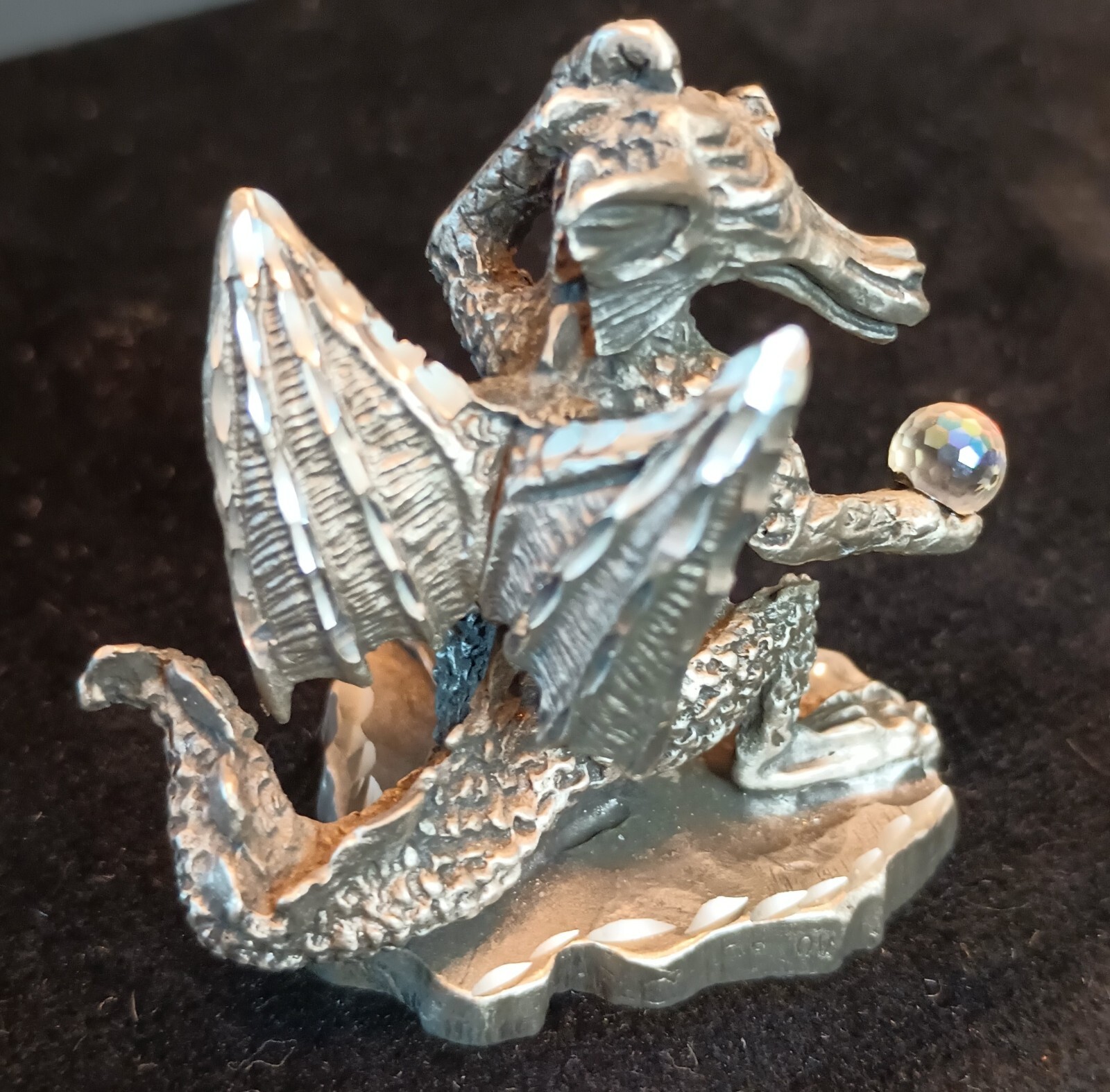 LOT OF 8 PEWTER DRAGON FIGURINES | eBay