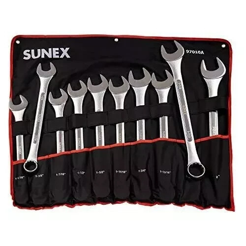 Sunex Tool 97010A 10 Piece Sae Jumbo Wrench Set | eBay