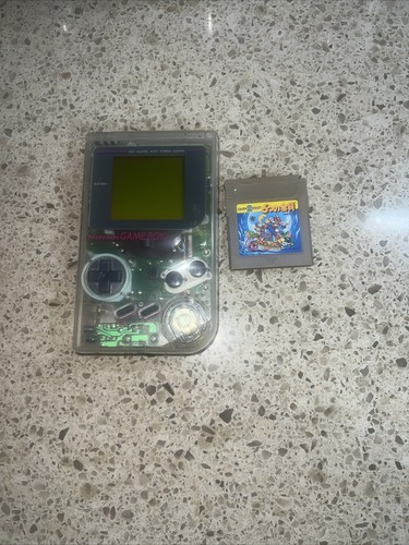 Gameboy Original Clear Play it Loud DMG-01 - Clean Battery Contacts ...