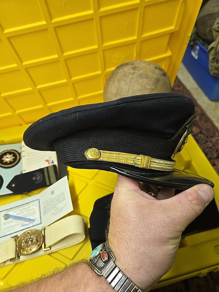 WW2 US Merchant Marine UMMS, Kings Point Cadet Uniform Grouping Named ...