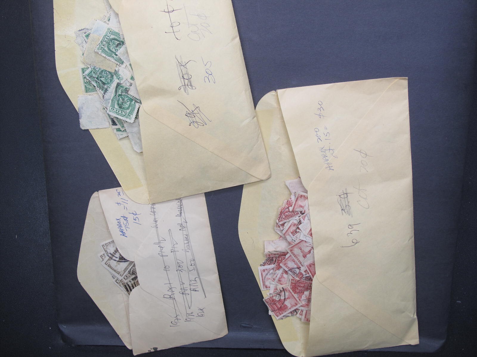 Older Mexico Mixture Sorted Into Envelopes Many 100s | eBay