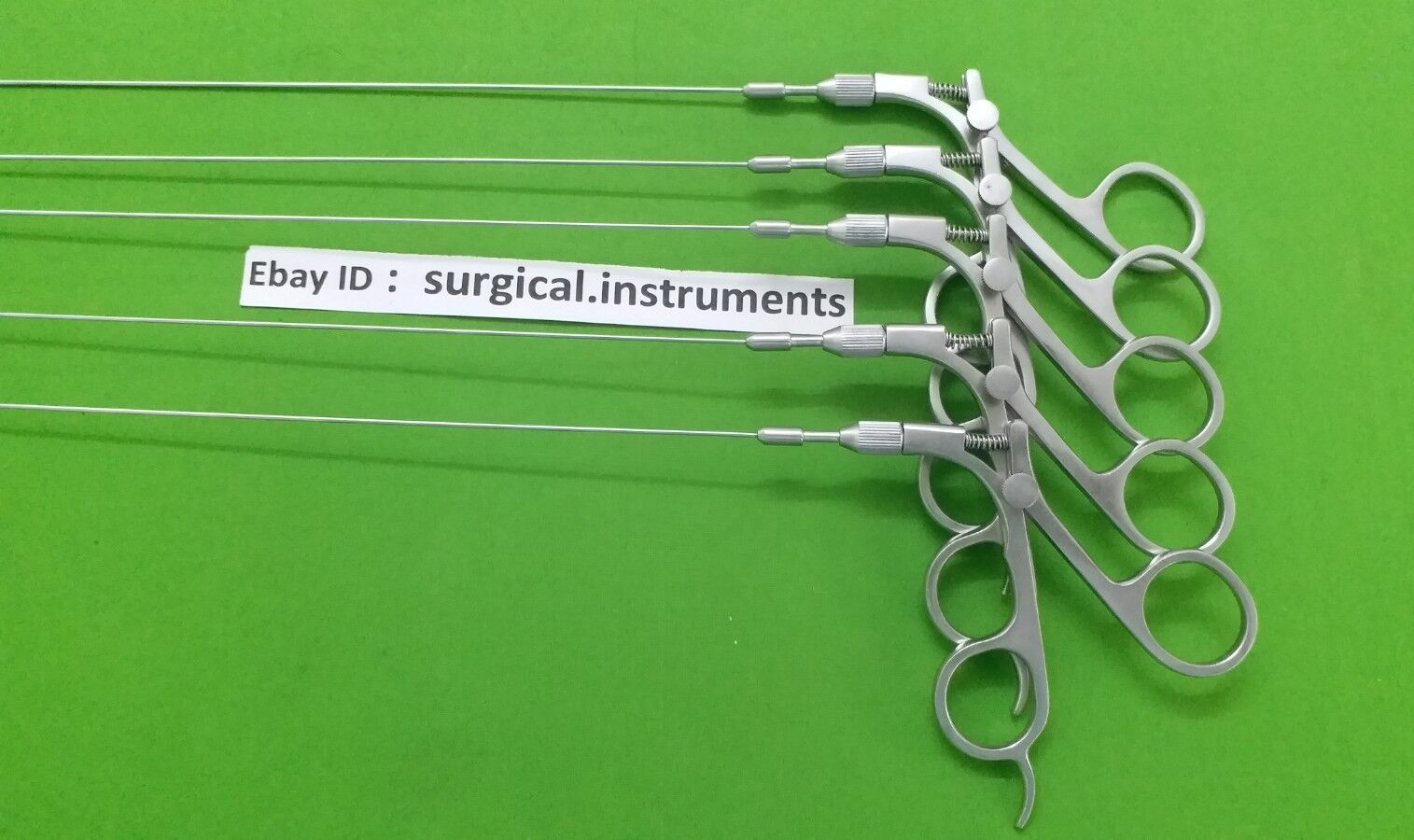 5pc Hysteroscopy Semi Rigid Scissors 5FR 40cm Endoscopy Reusable ...