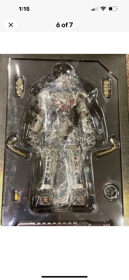 Fallout Threezero 1:6 Scale Figure X-01 Quantum RARE | eBay