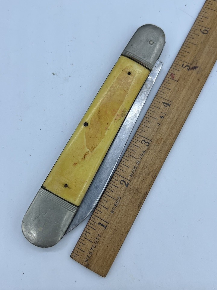 Large Germán One Blade Rostfrei Pocket Knife | eBay