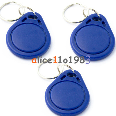 10/50/100x RFID Sensor Proximity IC Key Tag Keyfob Keychain Card 13 ...