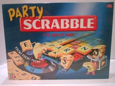 2004 Party Scrabble Board Game Mattel BRAND NEW AND SEALED | eBay Australia