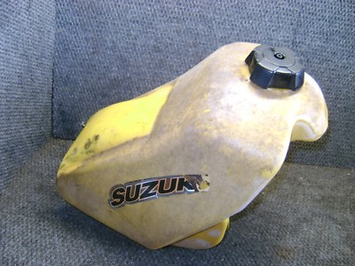 SUZUKI OEM GAS FUEL PETROL PLASTIC TANK RM250 1984 1985 44101-14850-163 ...
