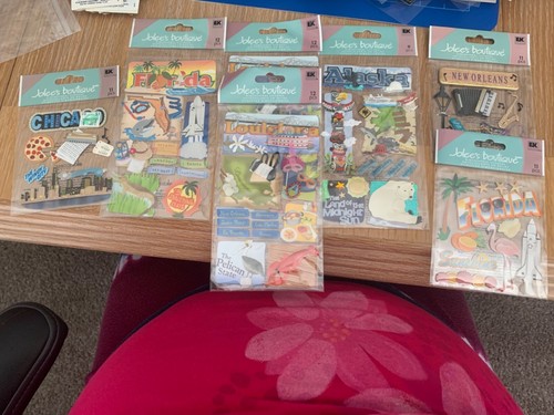 Scrapbooking Stickers Jolee's Boutique - various - 7 sets (one ...