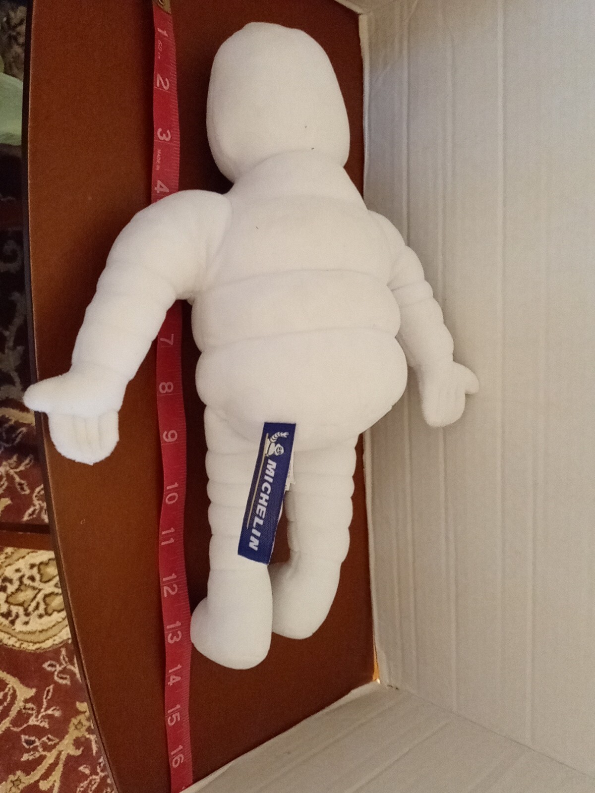 Michelin Man Plush Doll White 12” Bibendum Soft toy Mascot Tire Man ...