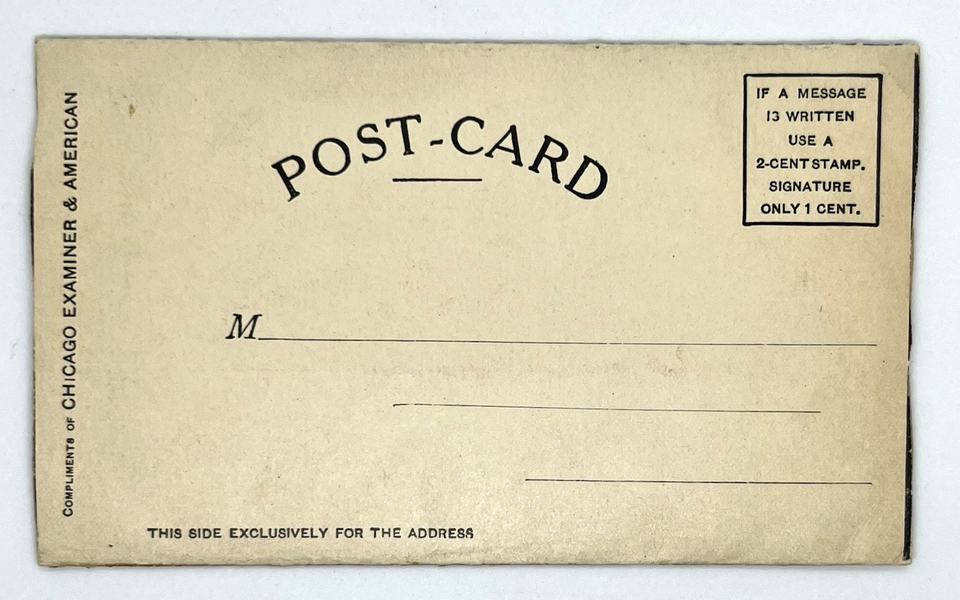 1906 Alphonse & Gaston Comic Moving Postcard – Chicago Examiner ...