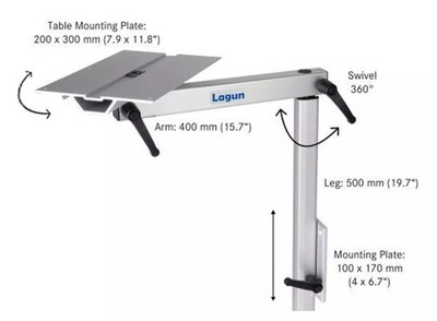 Lagun Table Mount Swivel System for Campers Vans RVs | eBay