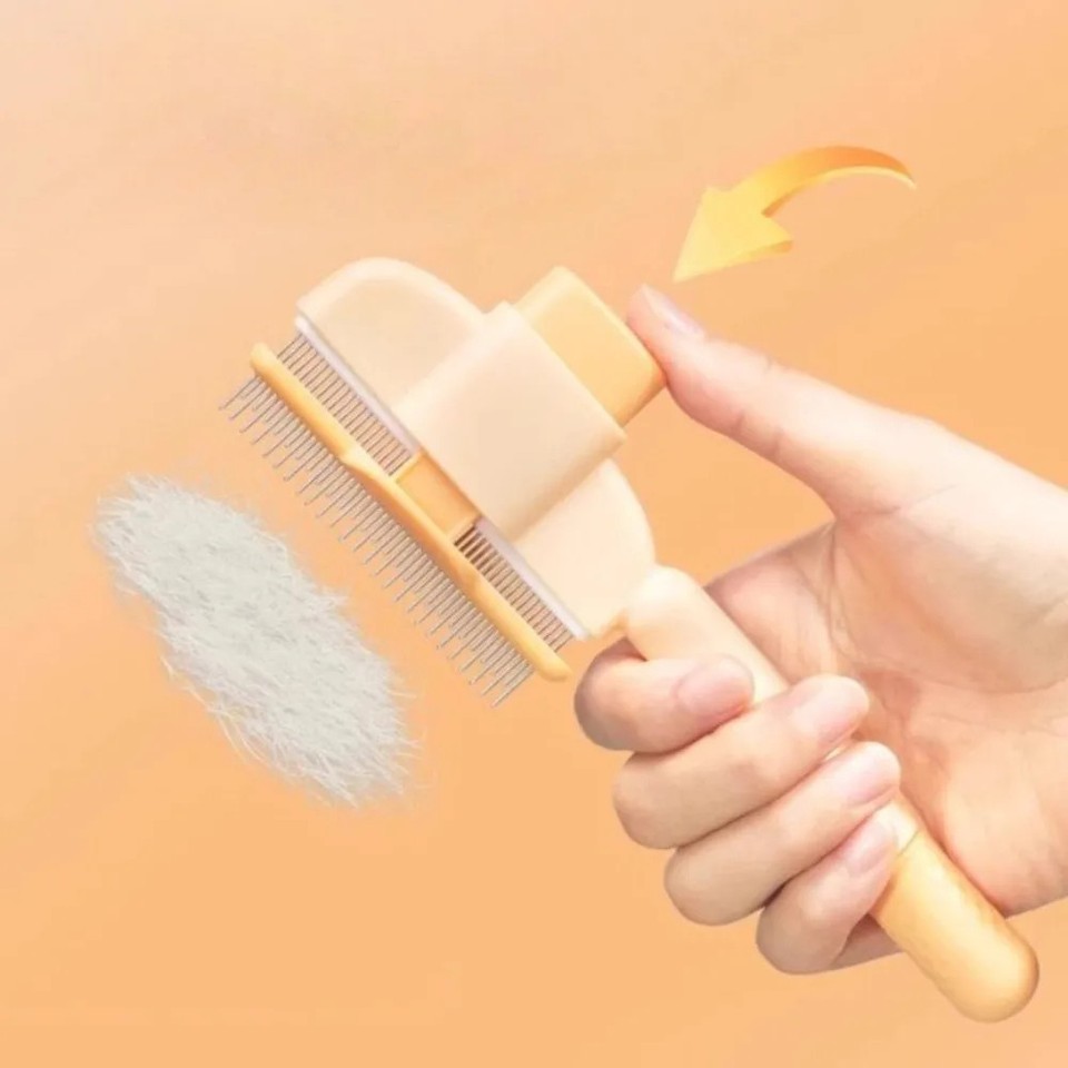 Pet Cat Comb Cat Dog Hair Remover Brush Cat Hair Grooming And Care Comb ...