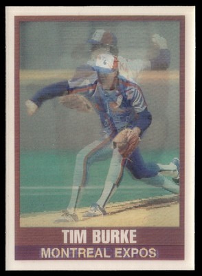 1989 Sportflics Tim Burke Montreal Expos #73 | eBay