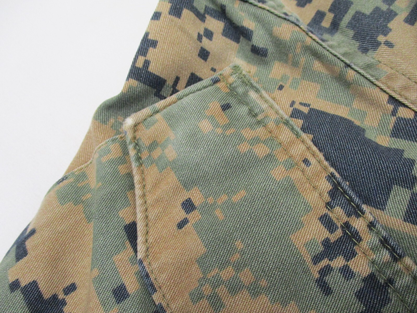 USMC WOODLAND MARPAT UNIFORM TOP UTILITIY CAMMIES SHIRT MARINE CORPS ...