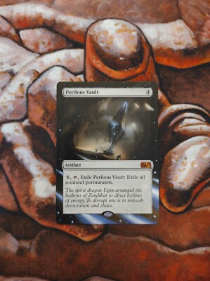 Magic the Gathering Perilous Vault #2 Hand Painted Unique Custom MTG ...