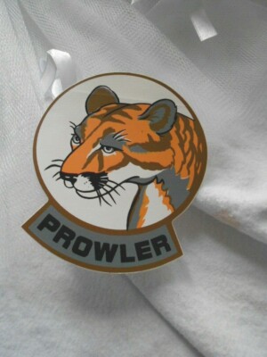 PROWLER STICKER WITH TIGER GRUMMAN MILITARY STICKER US NAVY AIRCRAFT ...