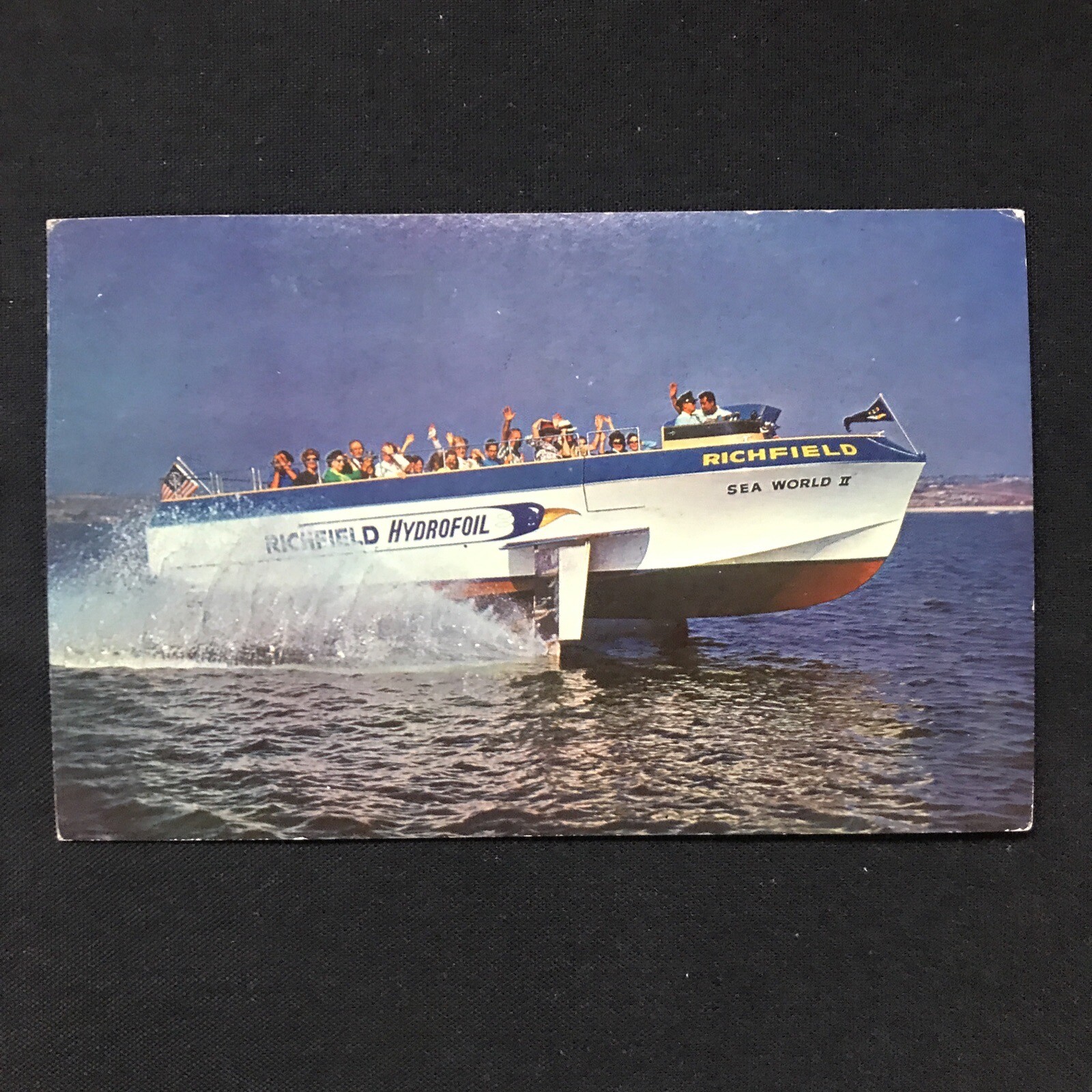 hydrofoil at SeaWorld Mission Bay San Diego Vintage Postcard | eBay