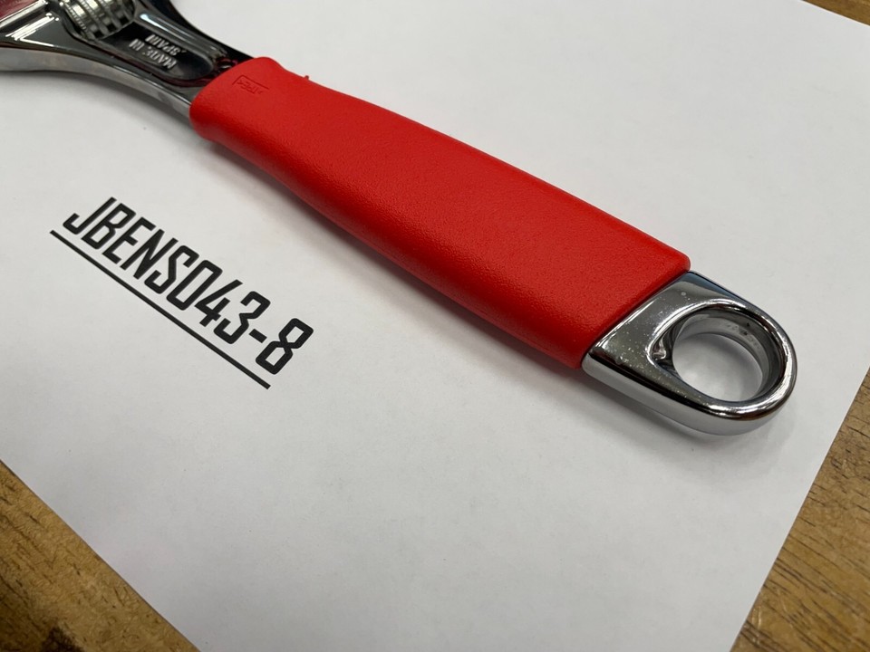 Snap-on Tools 10" Soft Grip Flank Drive Plus Adjustable Wrench FADH10BR ...