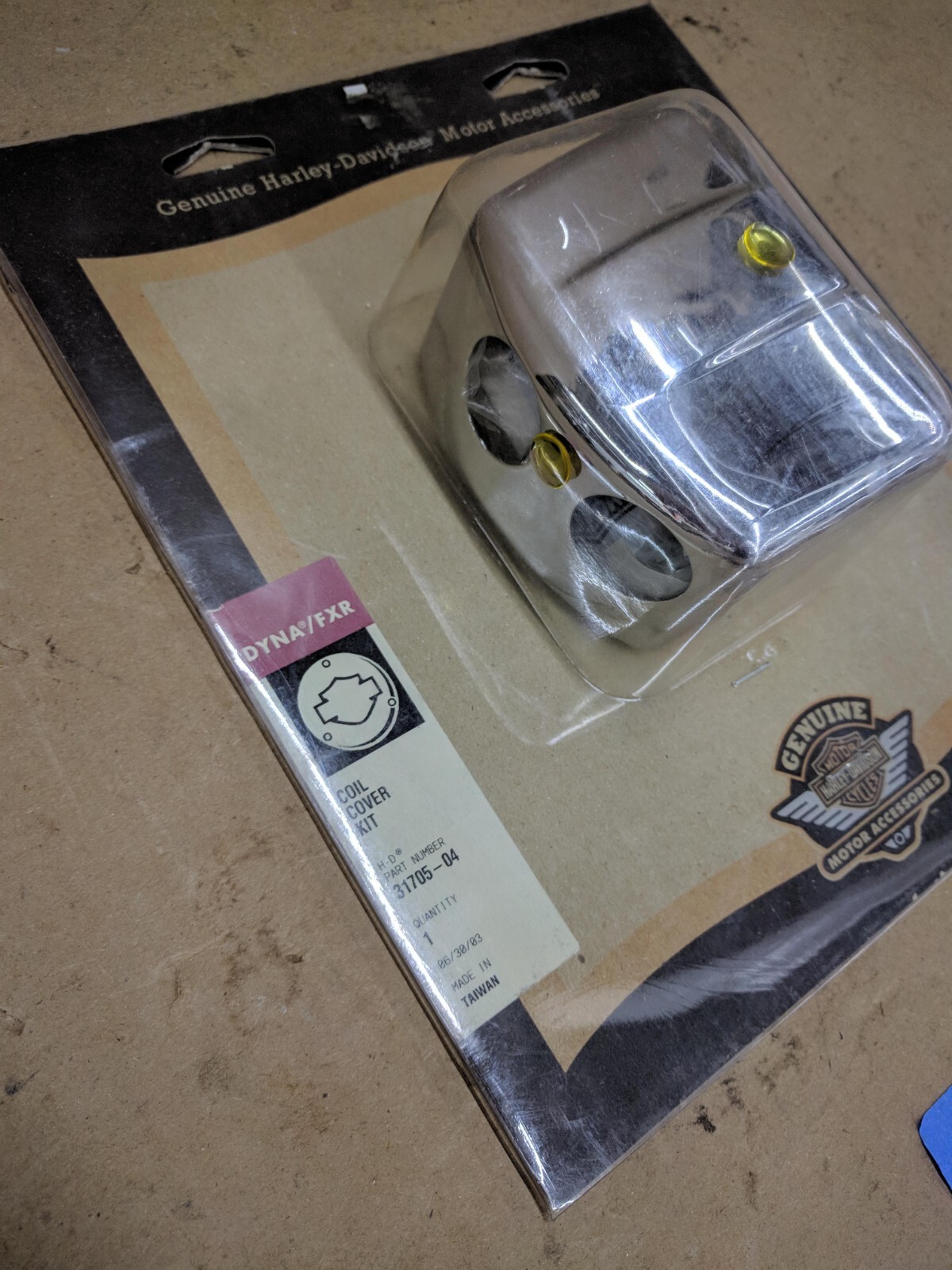 NOS 2004 Harley-Davidson Dyna Chrome Coil Cover Kit 31705-04 | Front ...