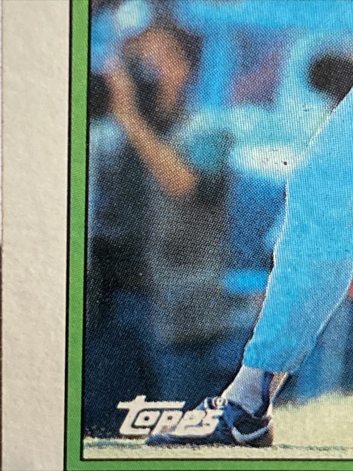 (RARE) 1988 Topps #750 Bo Jackson Error Card Front Misprint. MNT- NMMT ...