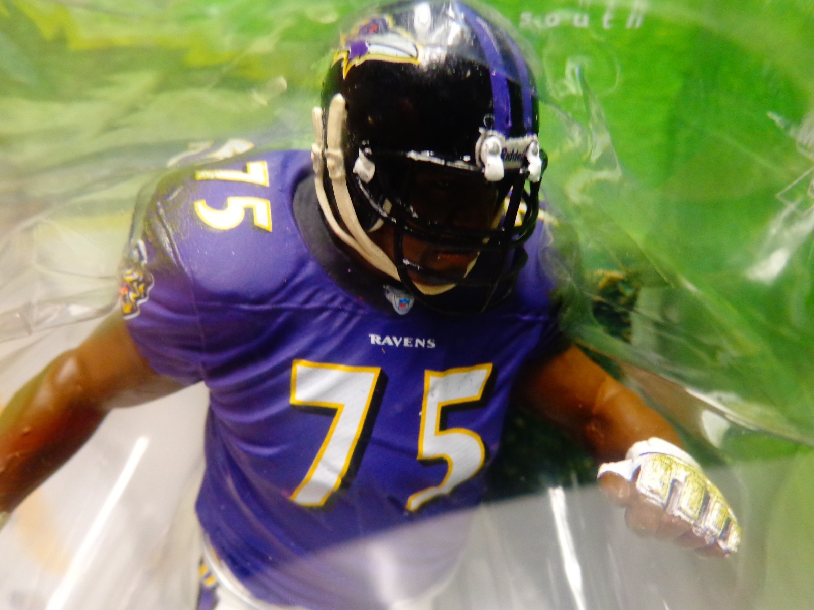 MCFARLANE JONATHAN OGDEN DEBUT BALTIMORE RAVENS NFL 9 HUGE FIGURE! | eBay