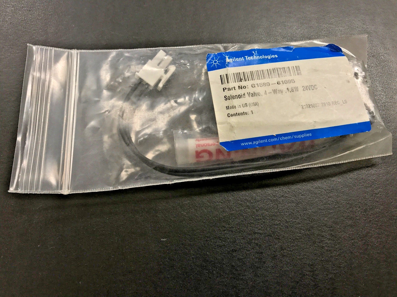 Agilent 4 way selenoid valve (PN G1580-61095) for sale online | eBay