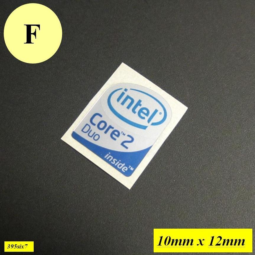 Laptop PC Processor Sticker - Core 2 Duo inside Sticker | eBay