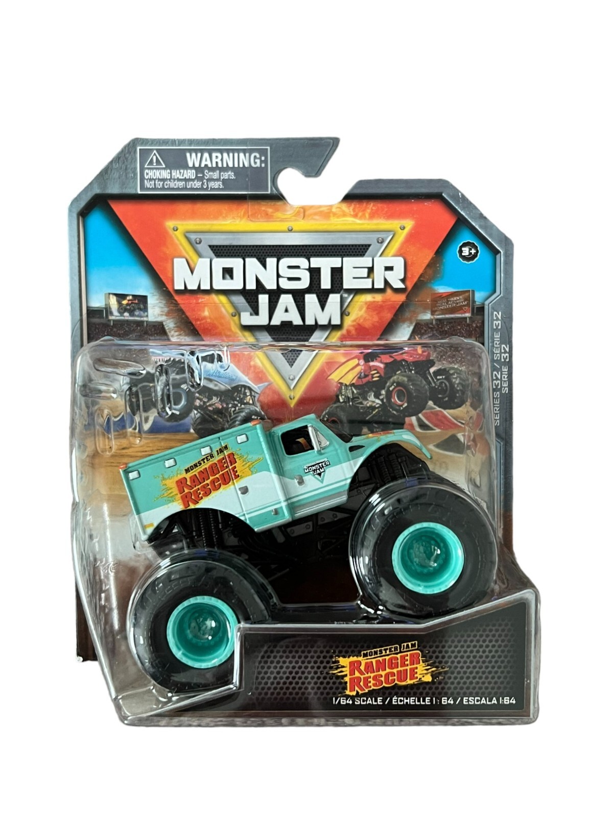 Monster Jam Ranger Rescue Series 32 1/64 Scale Collect Toy 3 Age New | eBay