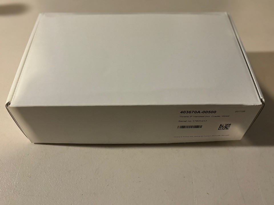 COBHAM THRANE TT-3672A IP Handset & Cradle FleetBroadband FleetOne NEW ...