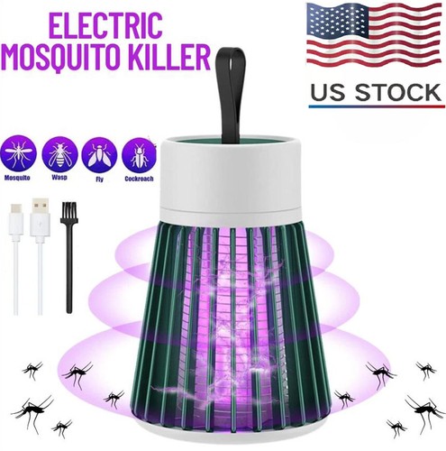 Electric Mosquito Insect Killer Zapper LED Light Fly Bug Trap Pest ...