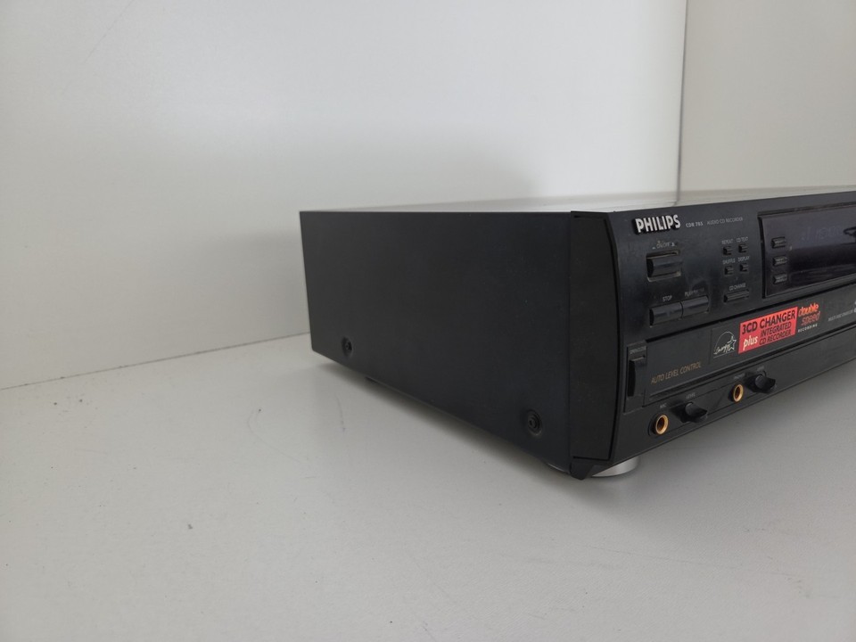 Vintage CD Recorder Philips CDR785 3 Disc CD Player w/ CD Recorder | No ...