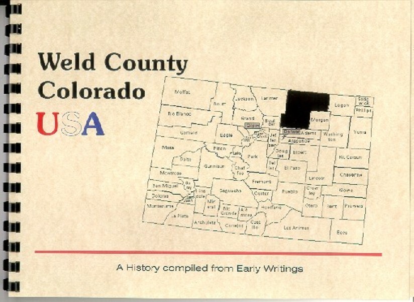 Map Of Weld County Colorado