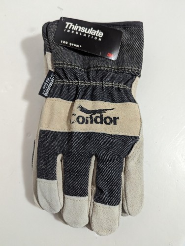 Condor Leather Cow Split 3M Thinsulate Insulation 100 Gram Adult Large ...