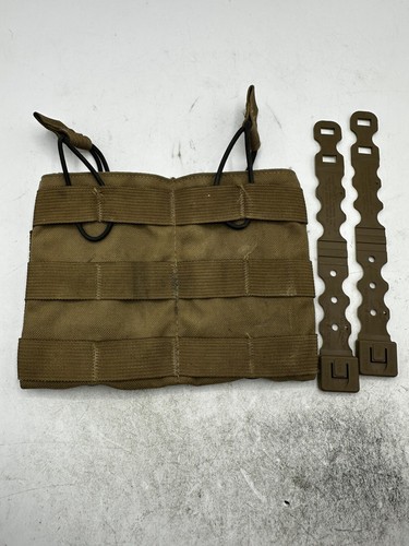Tac Shield DOUBLE Speed Load Magazine Pouch MOLLE Coyote Brown USMC ...