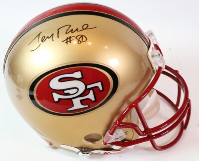 Jerry Rice Autographed San Francisco 49ers Pro Helmet JSA COA | eBay